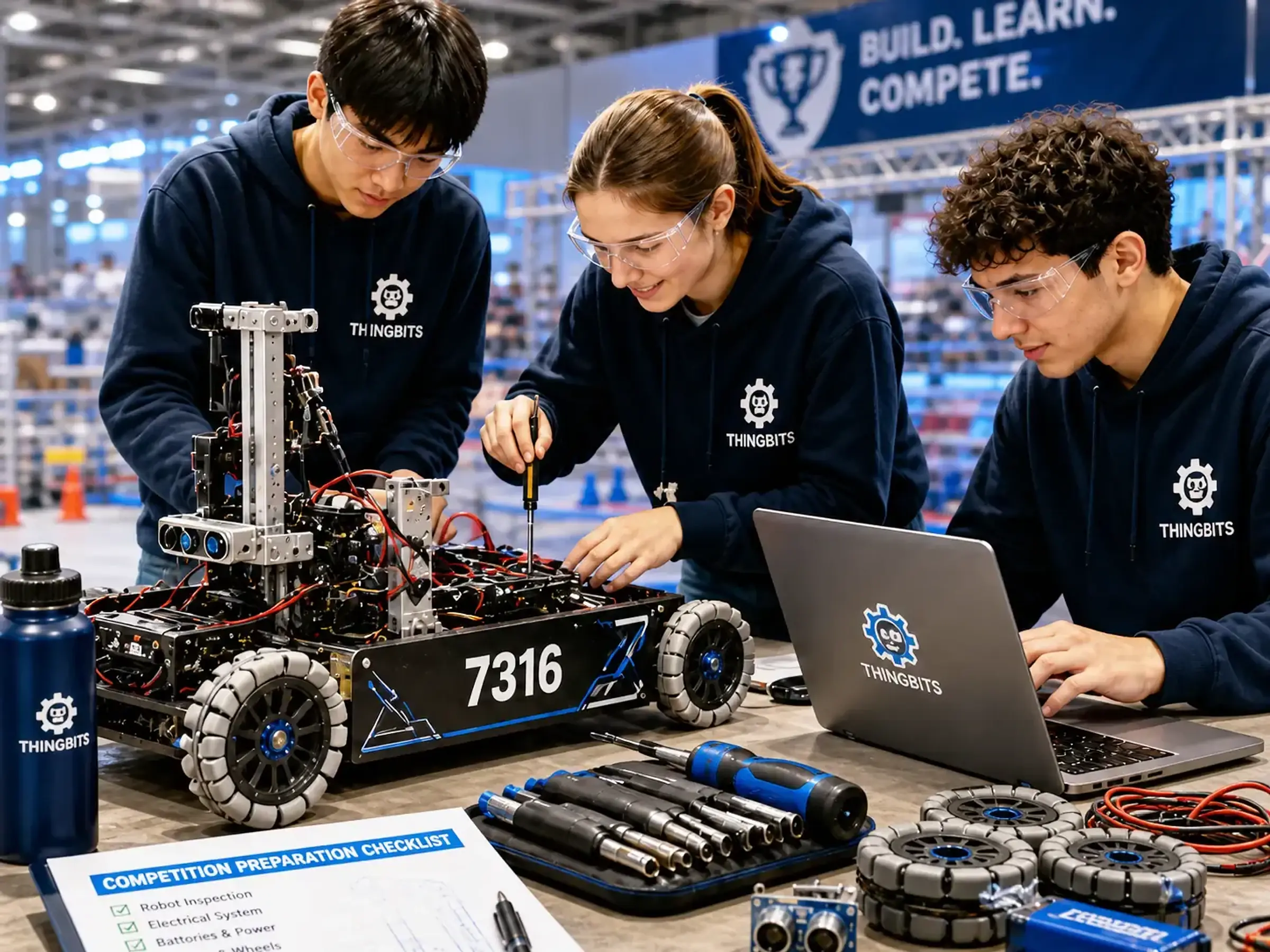Robotics Competition Preparation Checklist | Thingbits Electronics