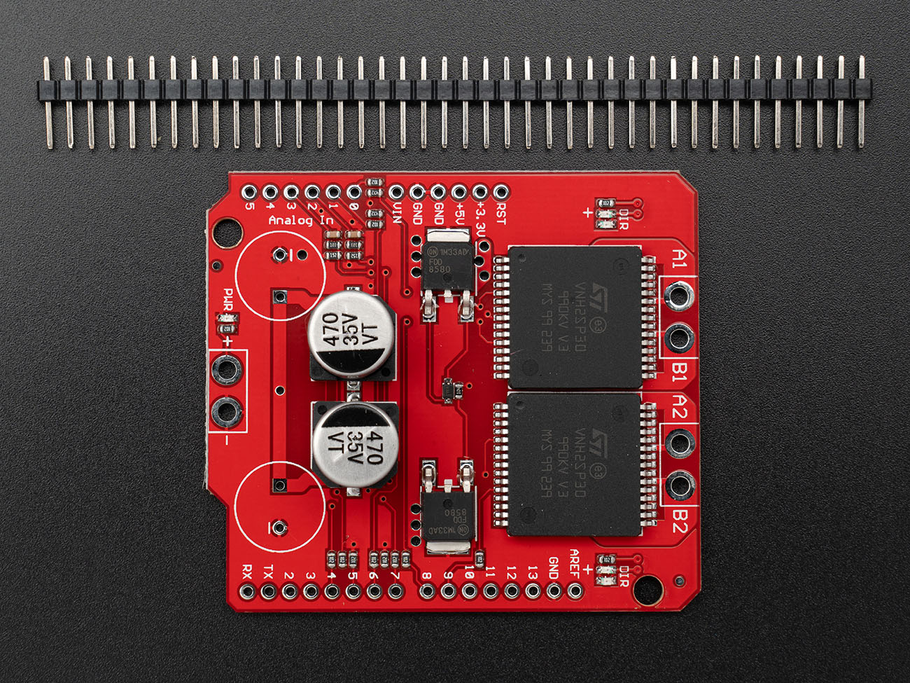 Dual VNH3ASP30 Monster Moto Shield H-Bridge Motor Driver - Thingbits India