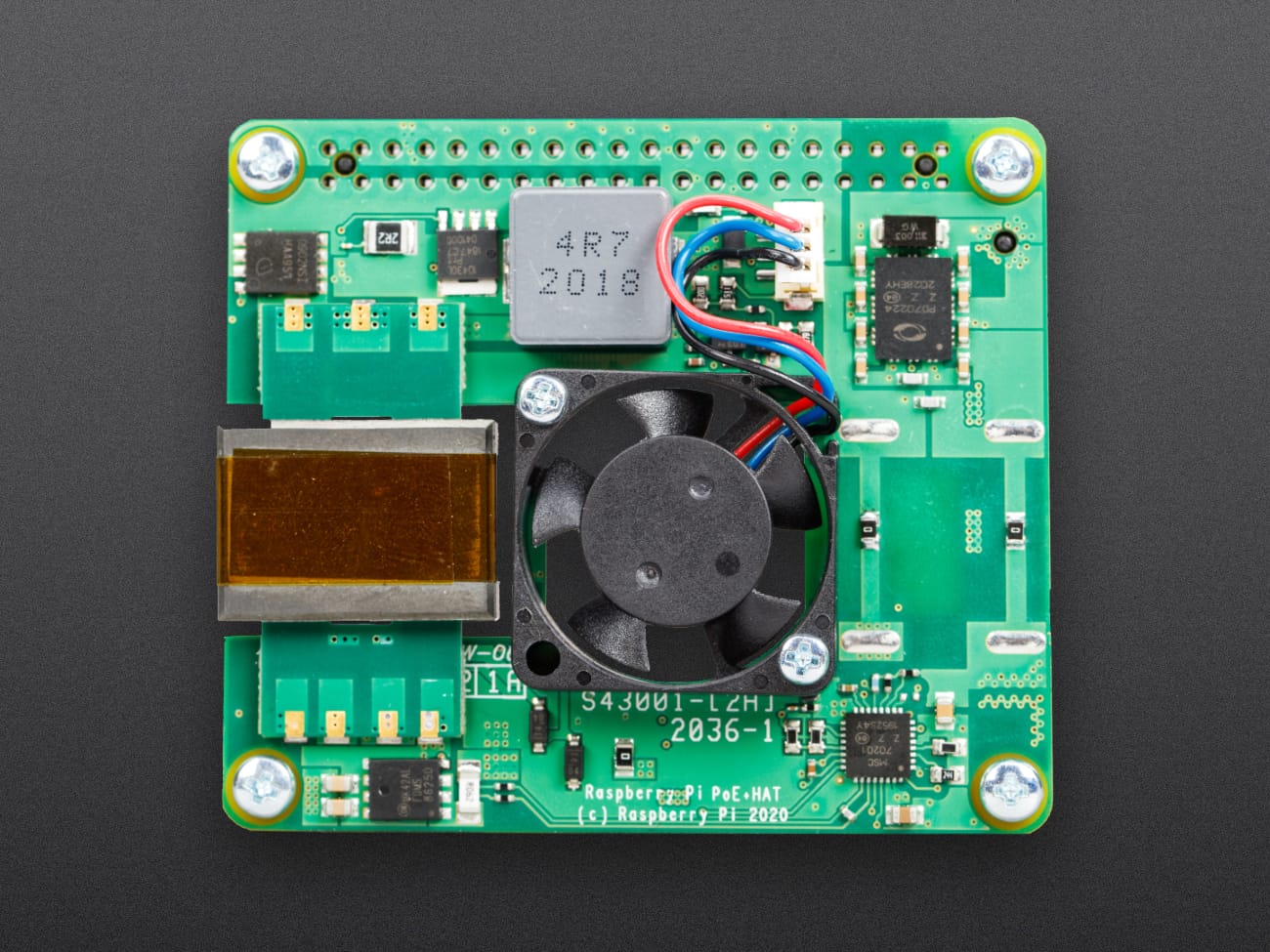 Raspberry Pi PoE+ HAT - Thingbits India