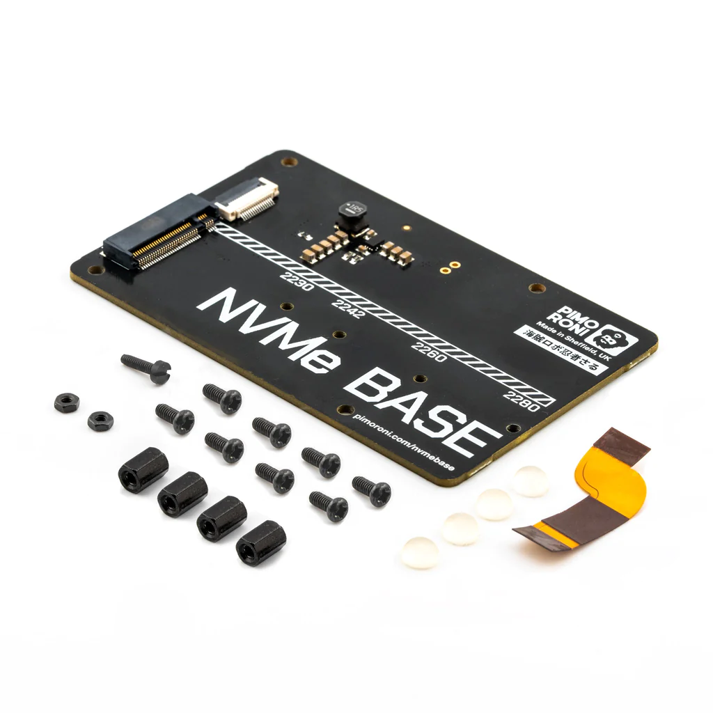 NVMe Base PCIe Extension for Raspberry Pi 5 - Thingbits India