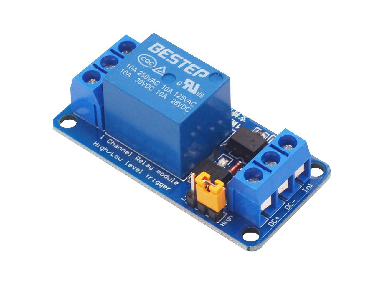 1 Channel 10A Relay Module - Thingbits India
