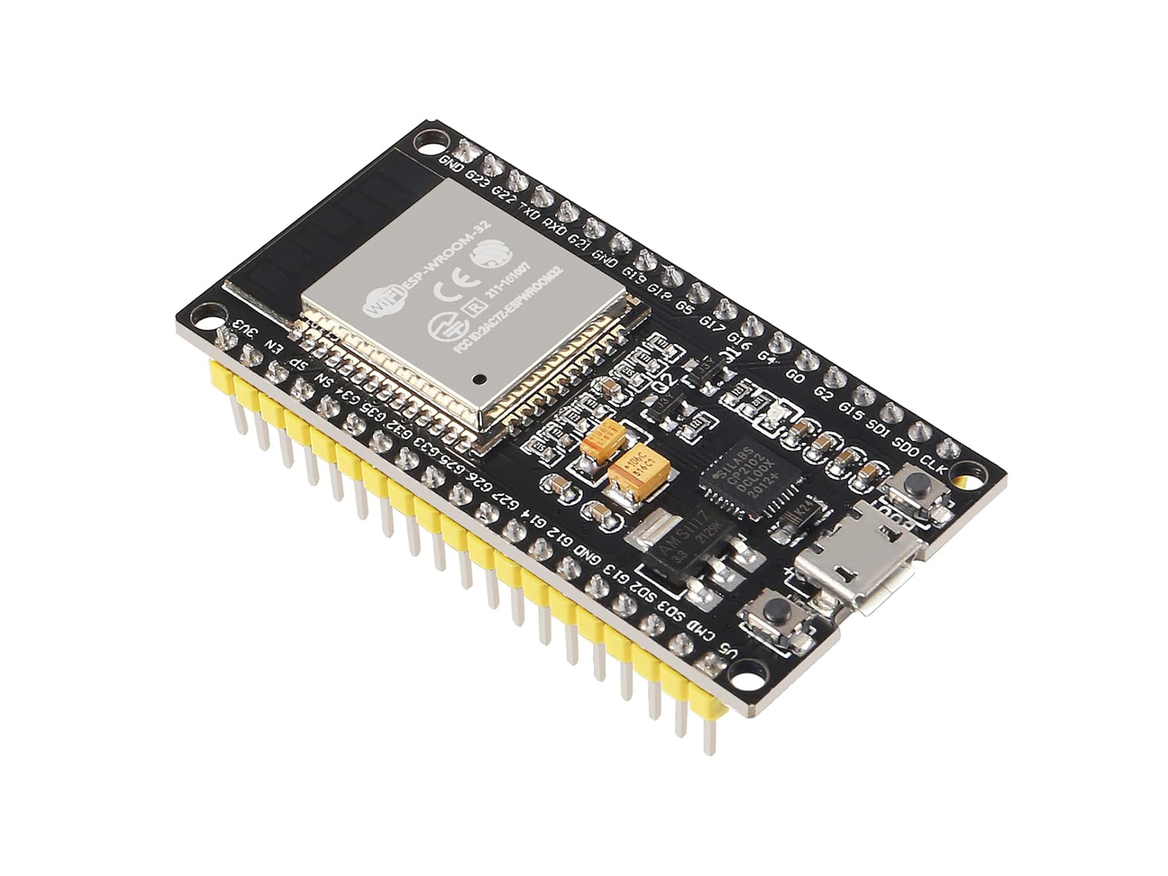 ESP32-WROOM-32 NodeMCU 38 Pins Development Board - Thingbits India