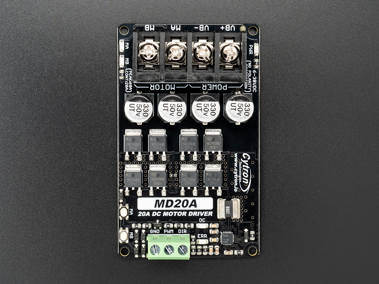 Cytron MD20A 6-30V 20A DC Motor Driver - Thingbits India