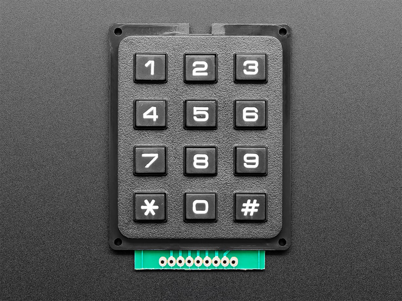 3x4 Matrix Keypad - 12 Keys - Thingbits India