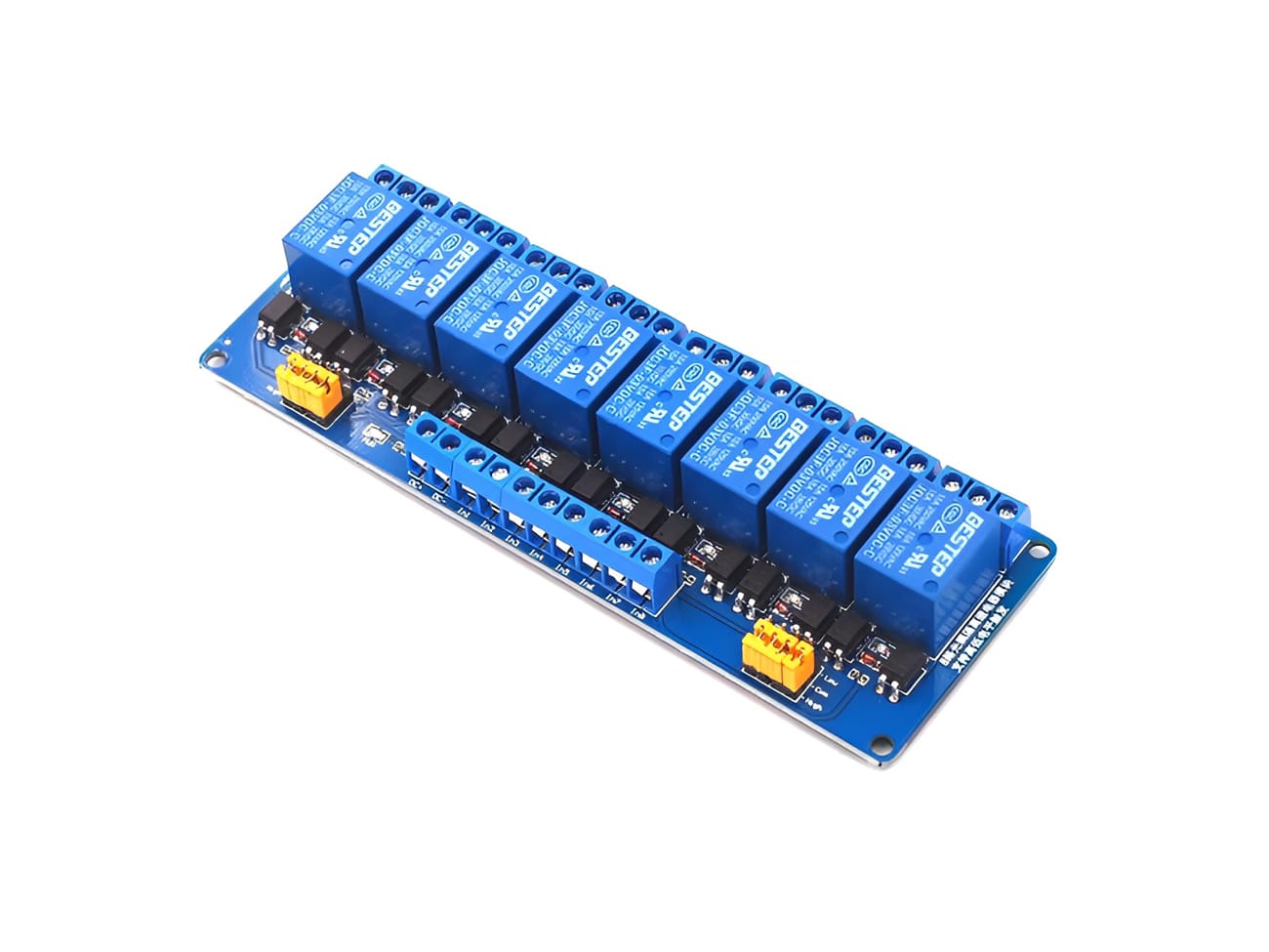8 Channel 10A Relay Module - Thingbits India