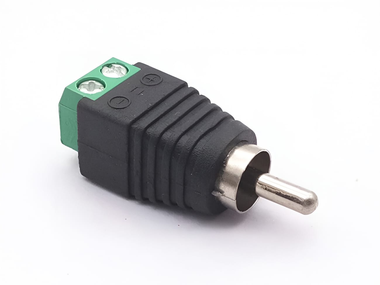 RCA Male Plug / Female Jack with Terminal Block - Thingbits India
