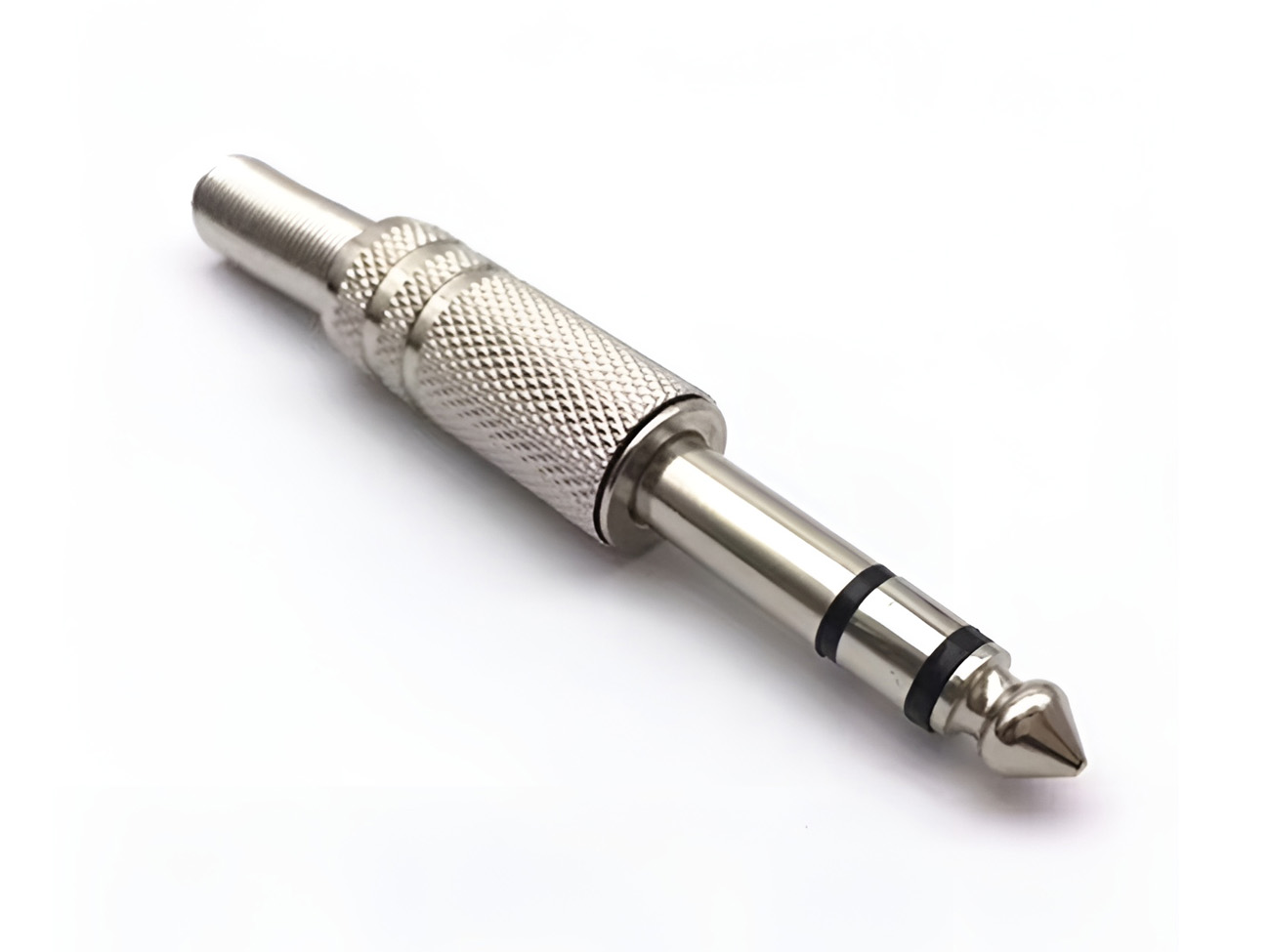 6.35mm 3-Pole (TRS) Stereo Audio Plug - Thingbits India