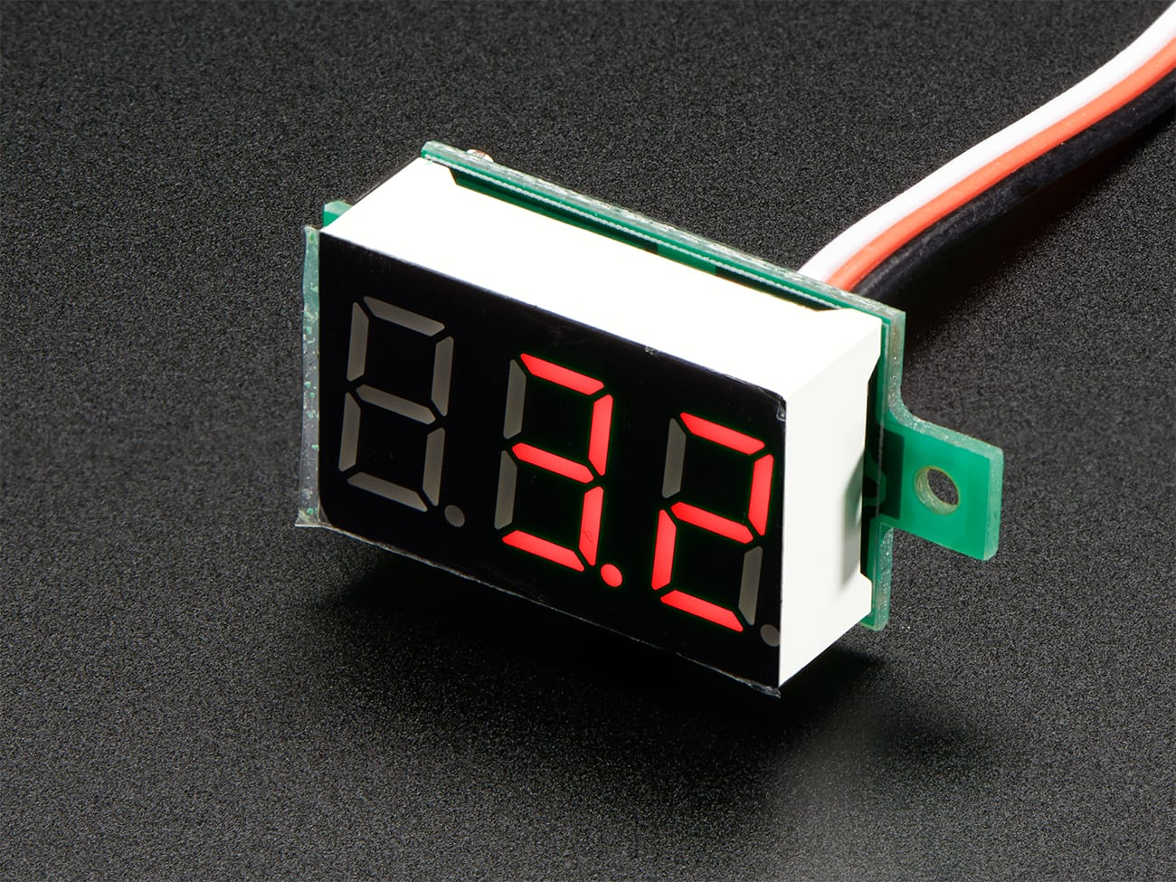 3-wire Voltmeter with 0.36 inch LED Display - 0V to 30V DC - Thingbits ...