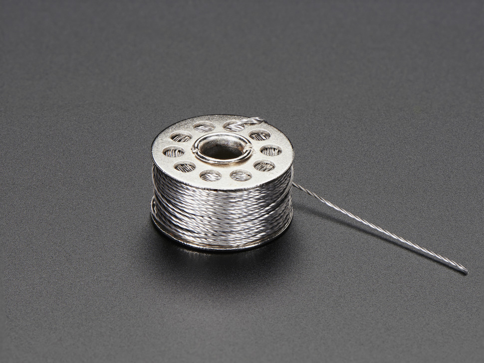 Stainless Conductive Thread - Thingbits India
